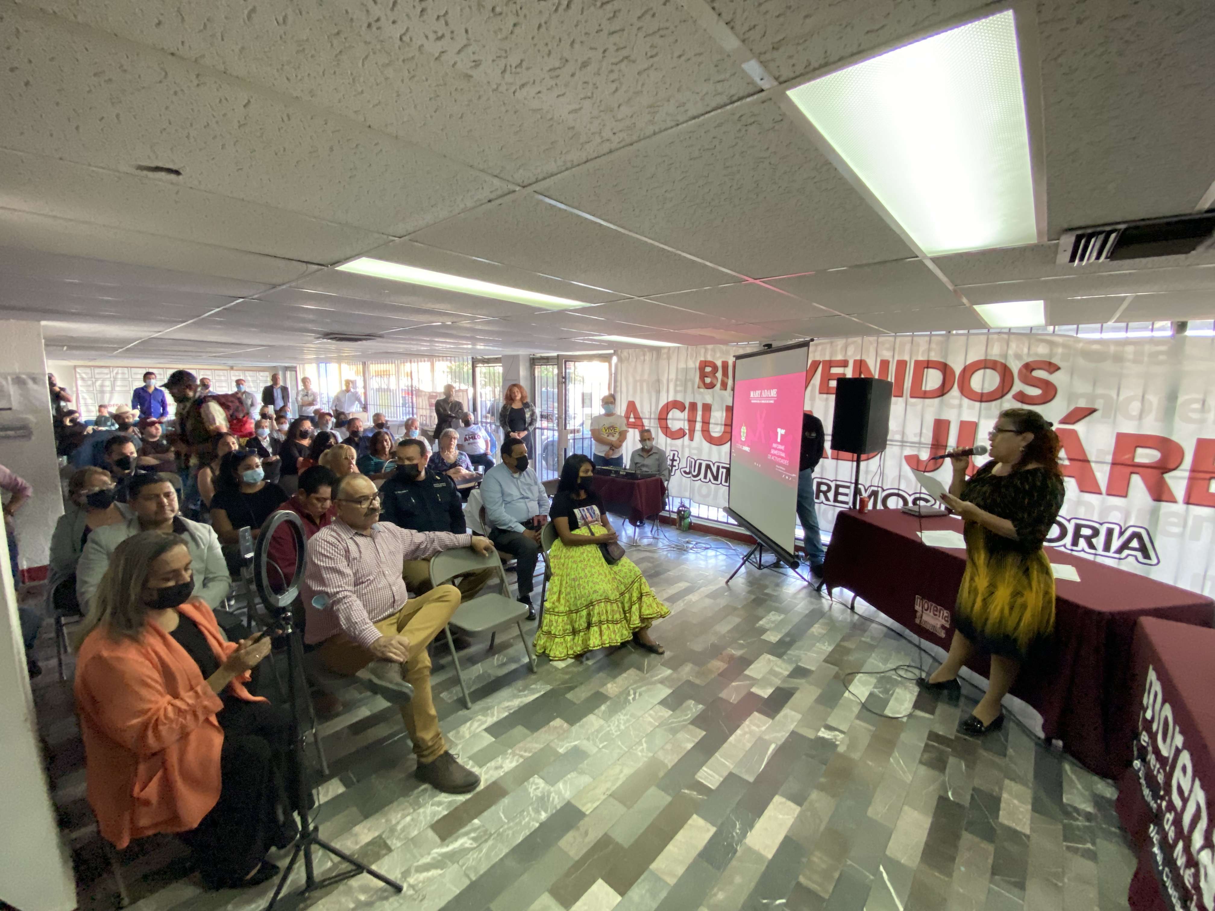 Rinde Regidora Mary Mary Adame informe semestral | El Bordo