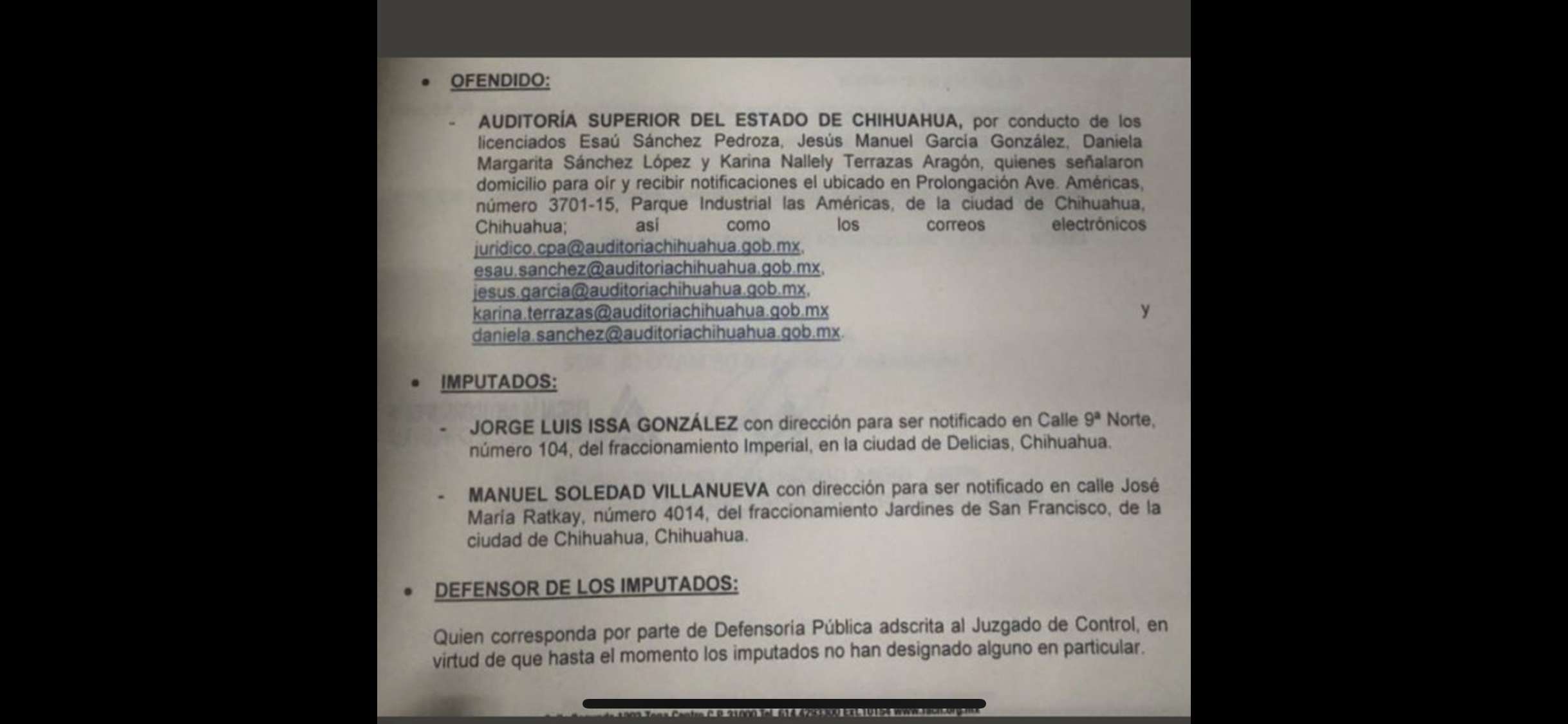 Pide Fiscalía imputar la súper transa a Manuel Soledad y Jorge Issa ...