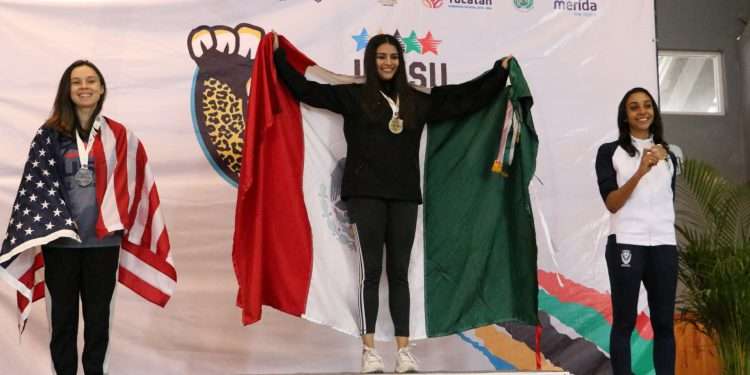 Medalla de oro para Laura Alejandra Ovalle en los FISU America Games ...
