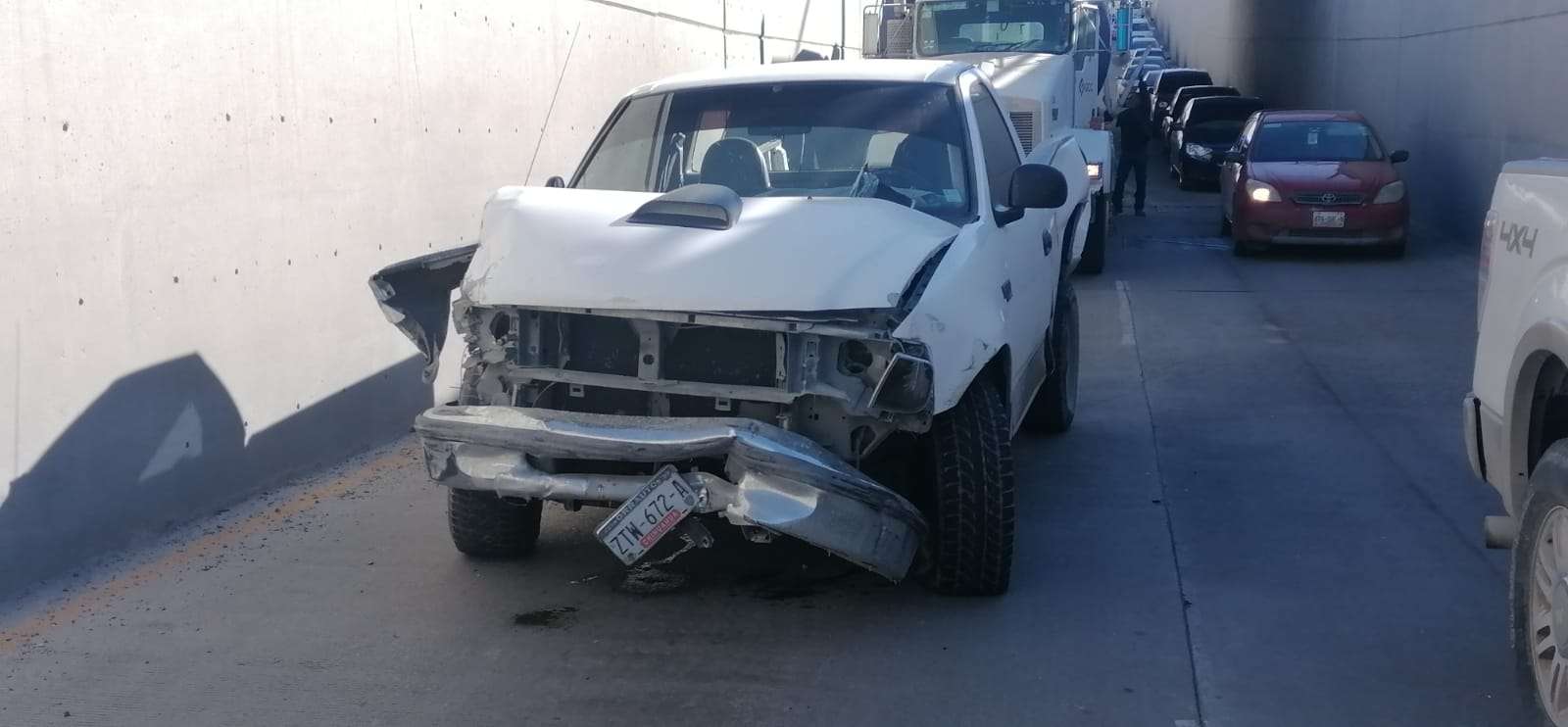 Se Queda Camión Sin Frenos Y Ocasiona Choque Múltiple El Bordo