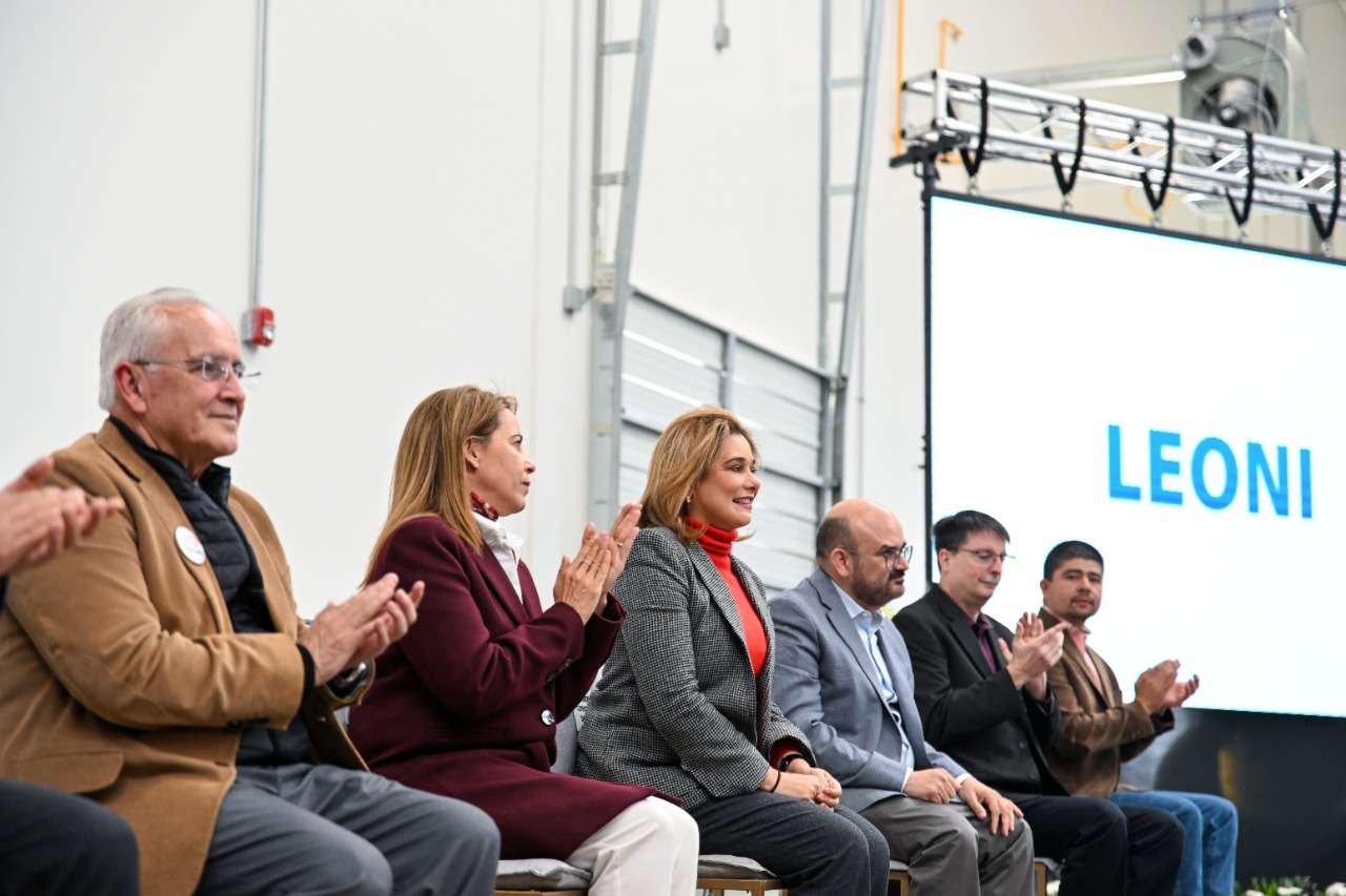 Inauguran nave industrial de LEONI cable | El Bordo