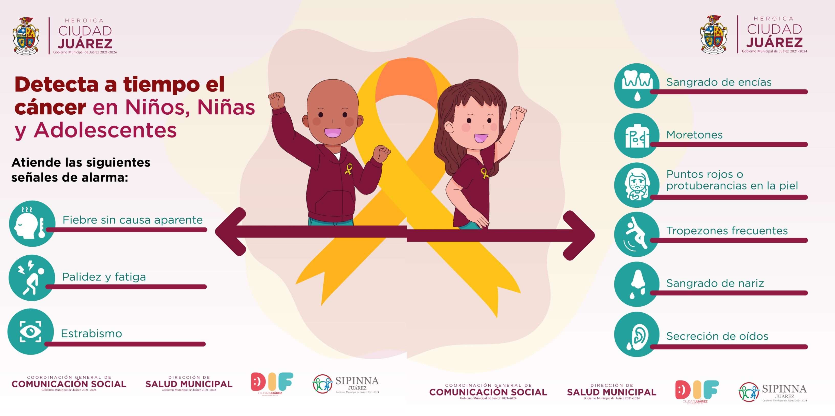 Difunden señales de alarma para detectar cáncer infantil | El Bordo