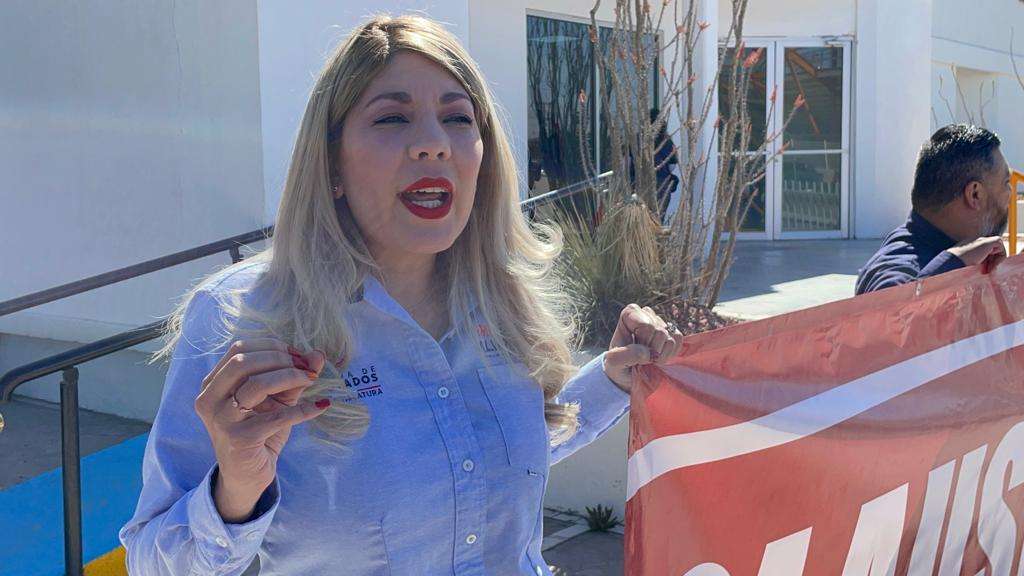 Protesta Daniela Álvarez afuera de oficinas de la CFE por altas tarifas ...