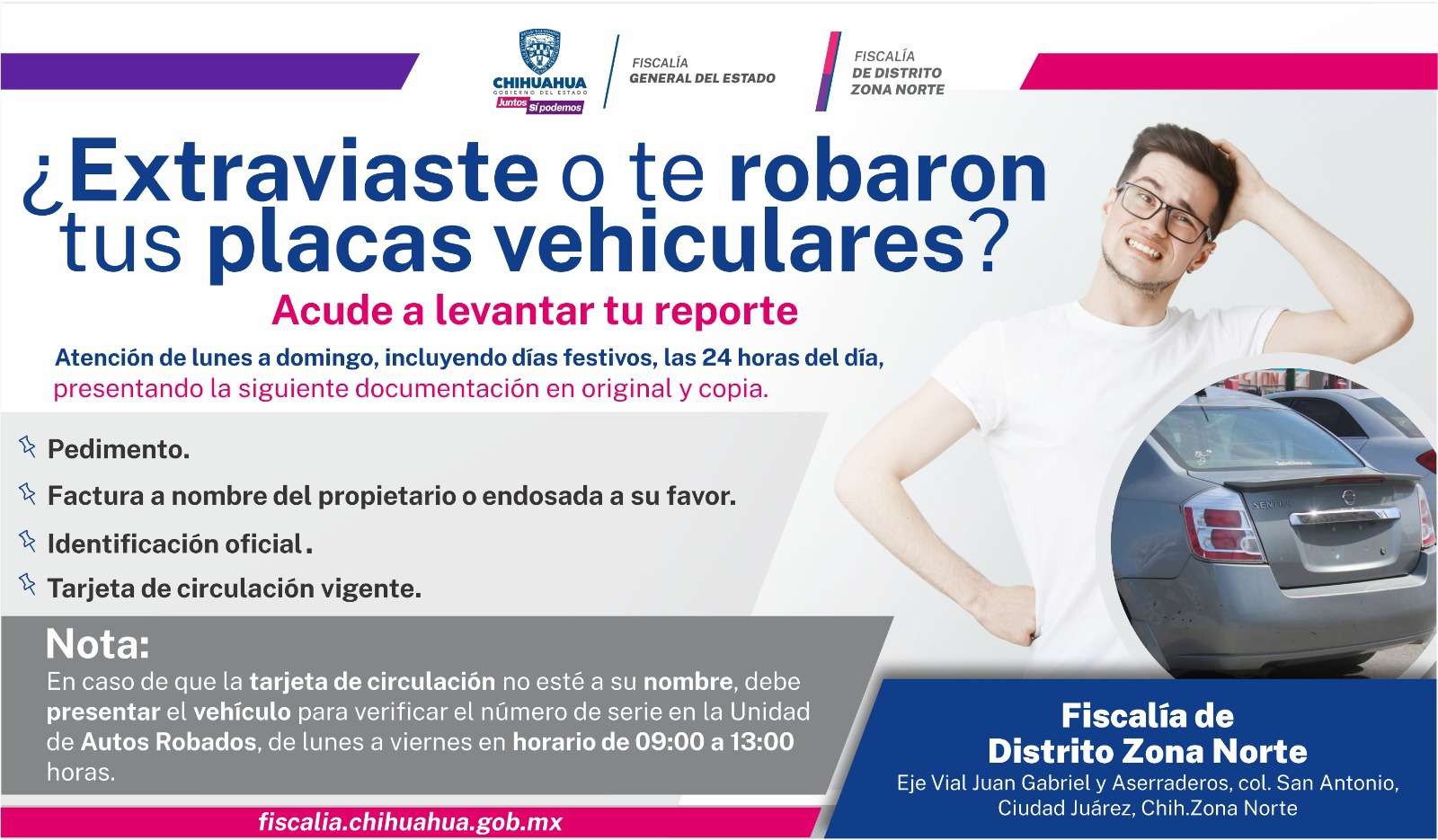 ¿Extraviaste o robaron tus placas vehiculares? | El Bordo