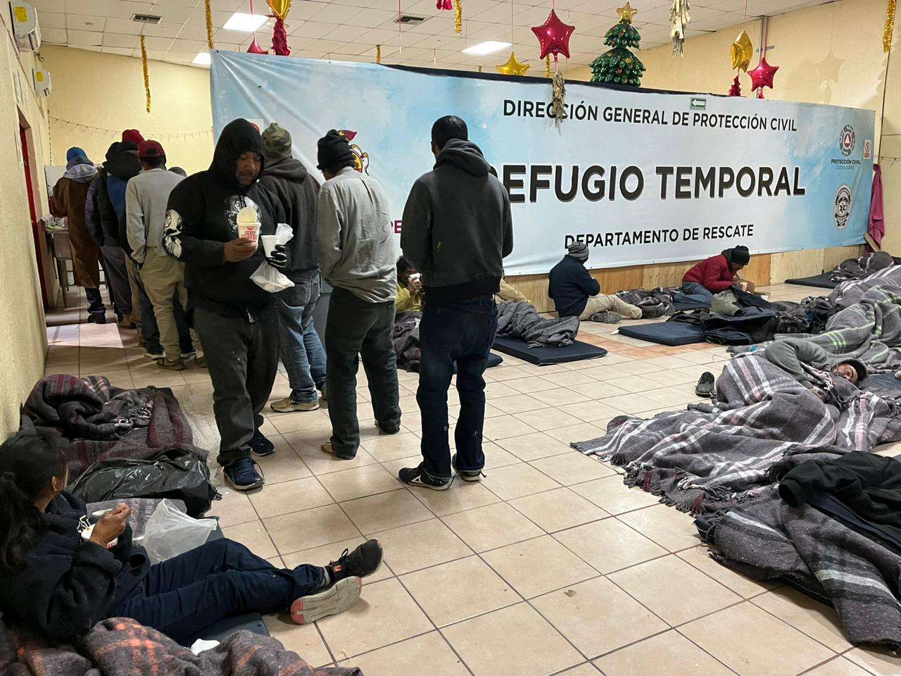 Por frío abren refugio temporal para personas en situación de calle ...