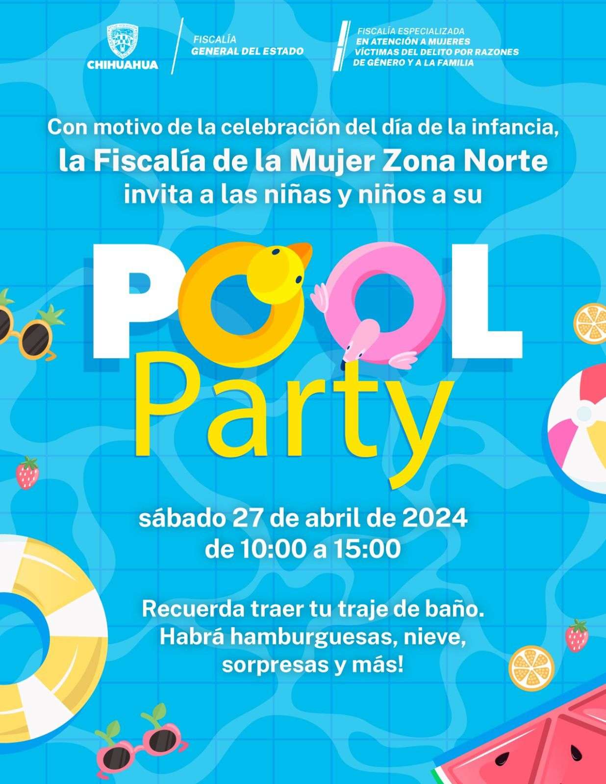 Realizarán Pool Party para festejo de niños y niñas | El Bordo