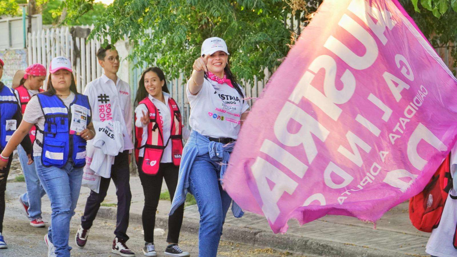 Visita Austria Galindo a más de 4 mil personas en 8 días de campaña ...