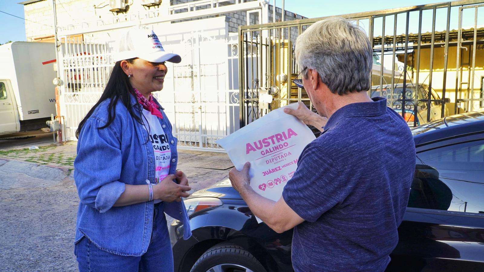 Visita Austria Galindo a más de 4 mil personas en 8 días de campaña ...
