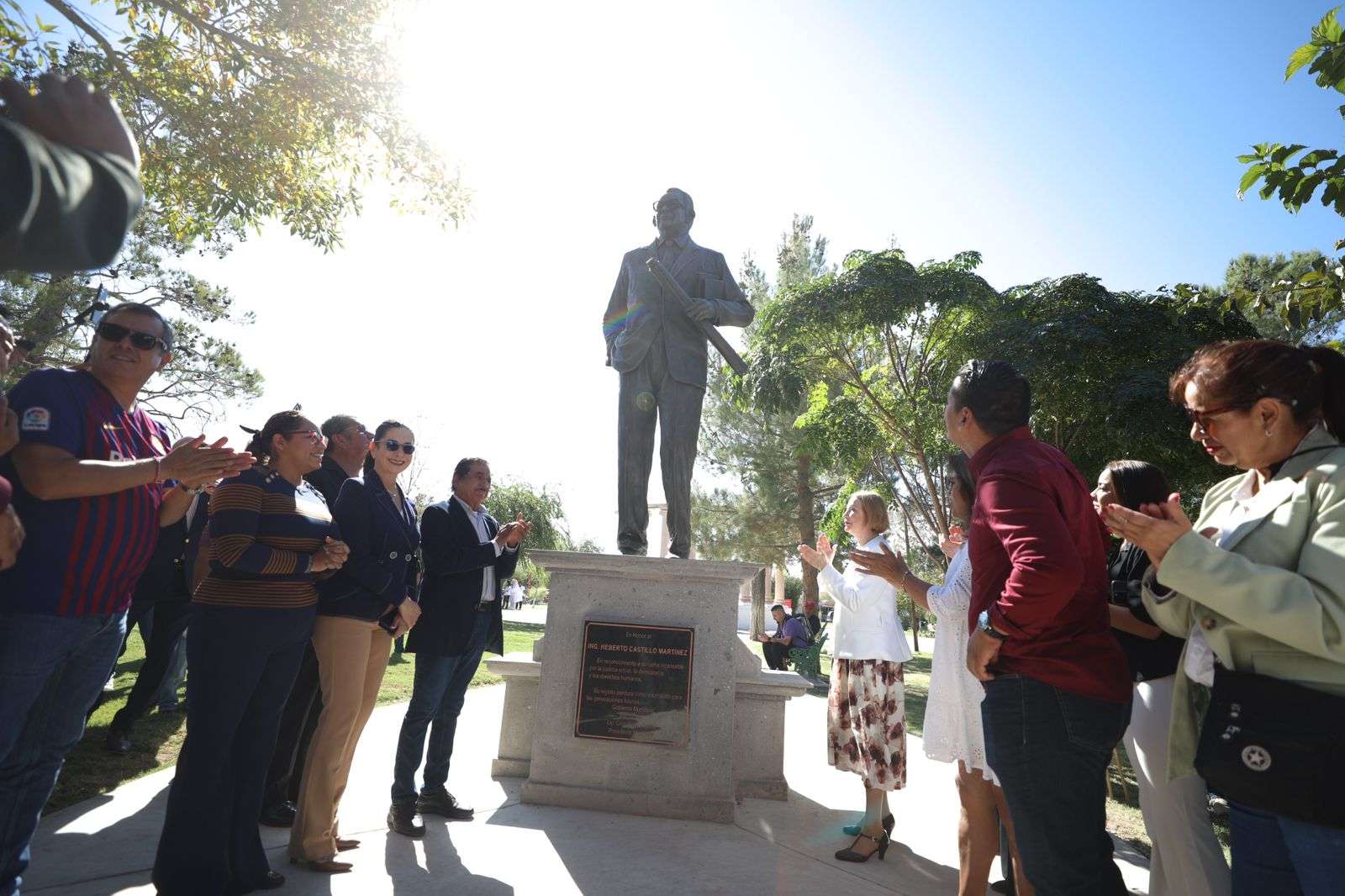 Inauguran monumento en honor a Heberto Castillo Martínez | El Bordo
