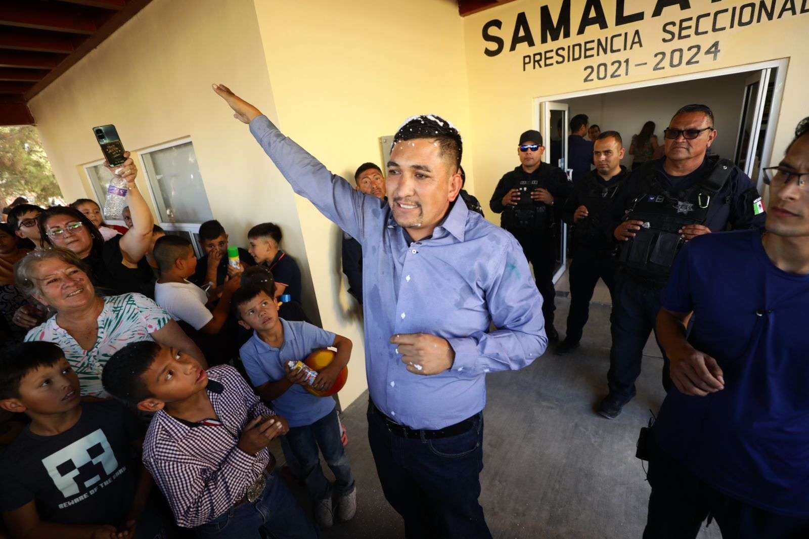 Luis Gerardo Esparza venció al oficialismo en Samalayuca | El Bordo