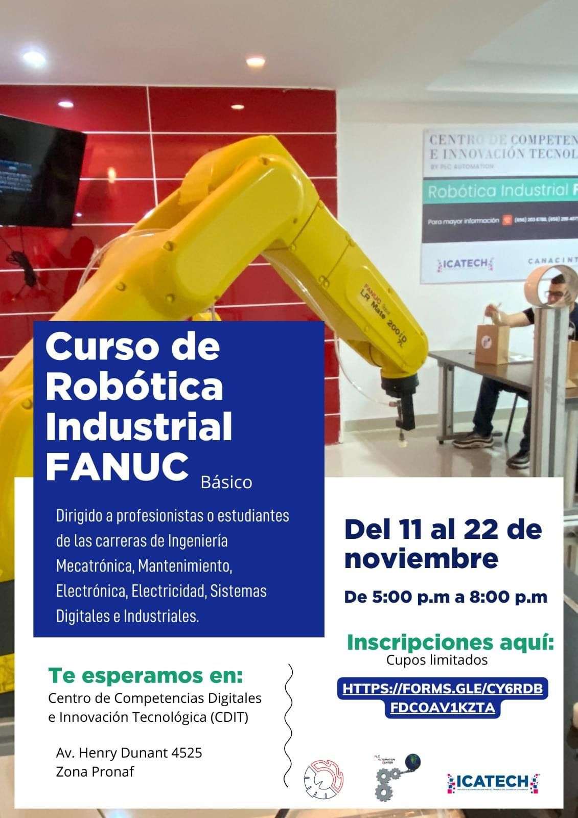 Ofrece Canacintra curso de Robótica Industrial | El Bordo