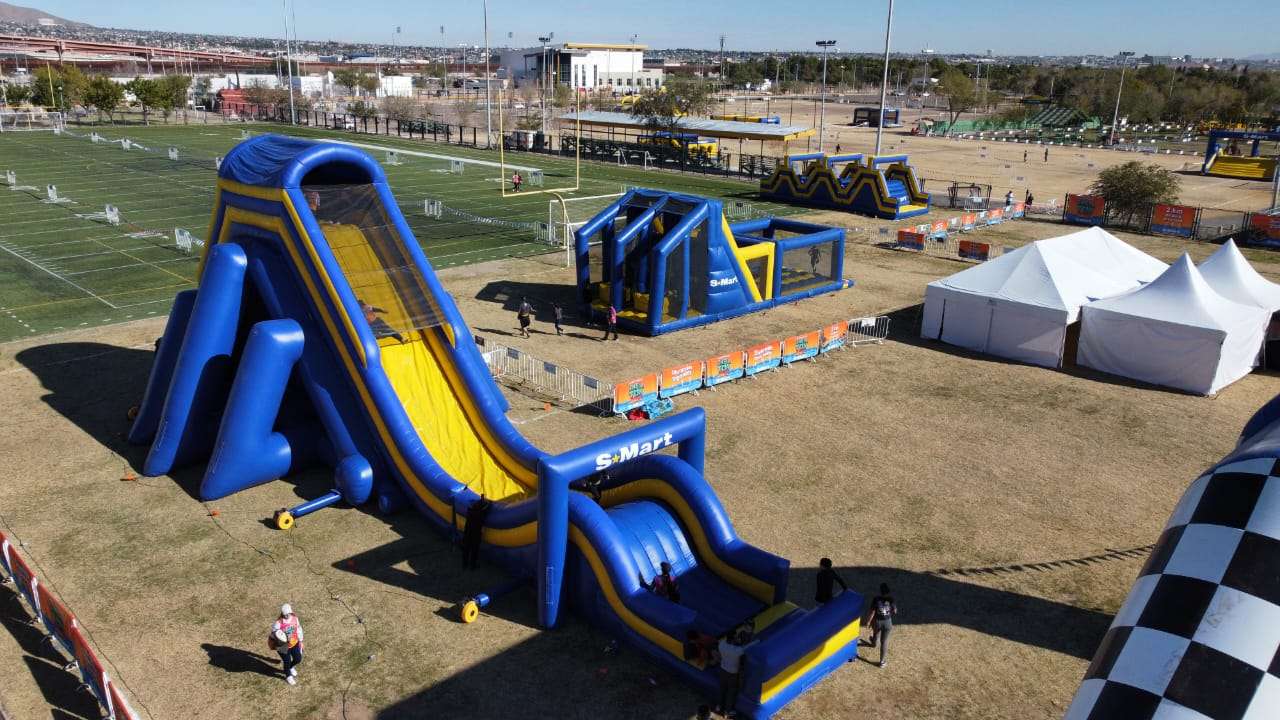 Participan niña y niños de Estancias Infantiles en Inflatón 2024 | El Bordo