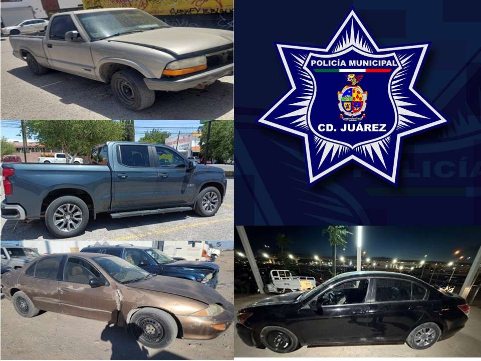 Recuperan cuatro vehículos con reporte de robo | El Bordo