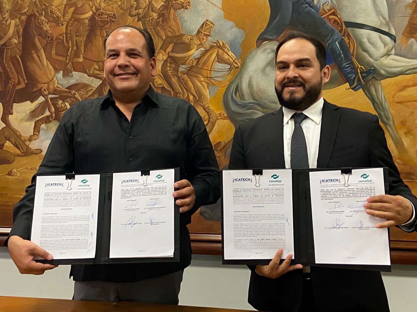 Firman convenio Icatech y Conalep para promover la formación técnica | El Bordo