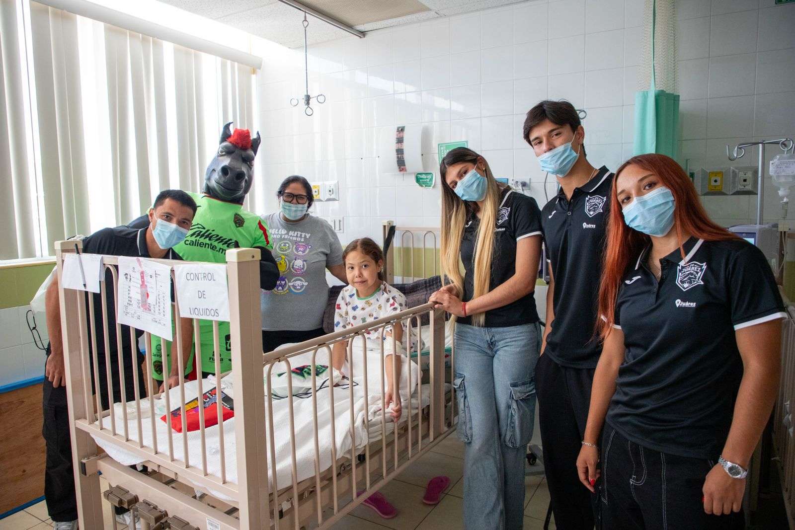 Visita Bravos el Hospital Infantil de Especialidades | El Bordo