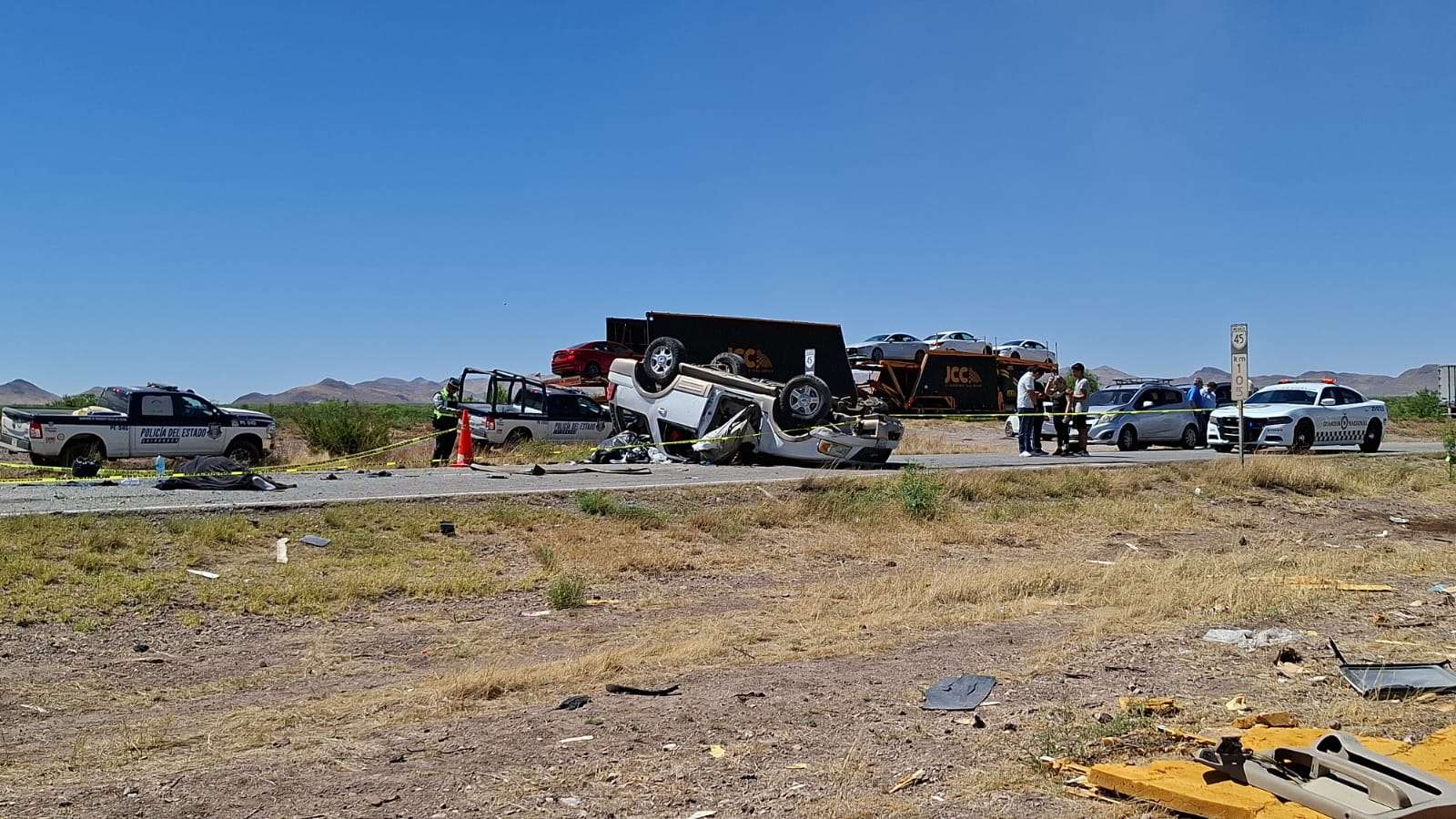 Deja 2 muertos y 5 heridos accidente donde murió Marco Licón | El Bordo